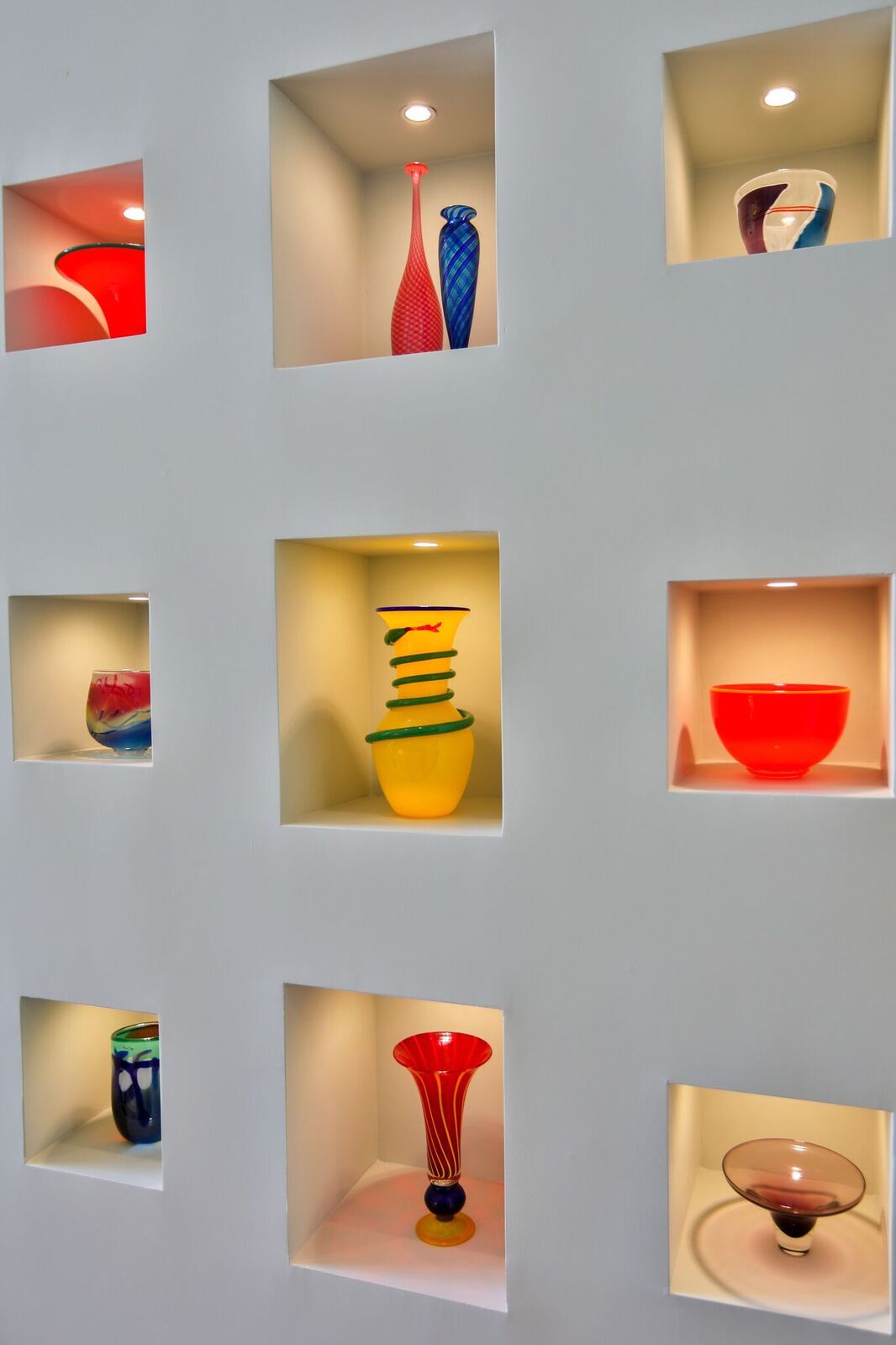 Custom Niche Wall – Tom Waller Signature Homes